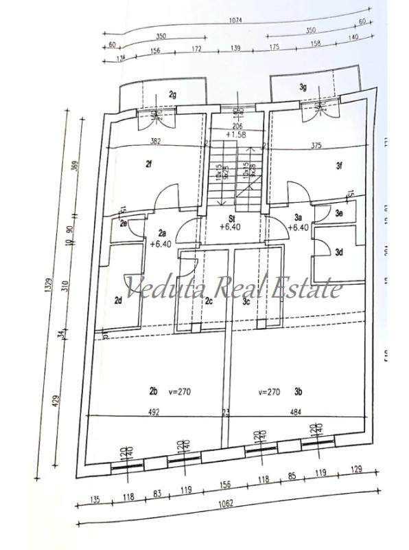CENTAR 53 m2, 2. KAT | Veduta nekretnine